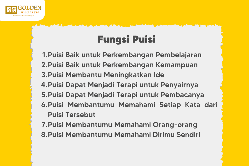 15 Contoh Puisi Bahasa Inggris Singkat Lengkap Beserta Penjelasannya ...